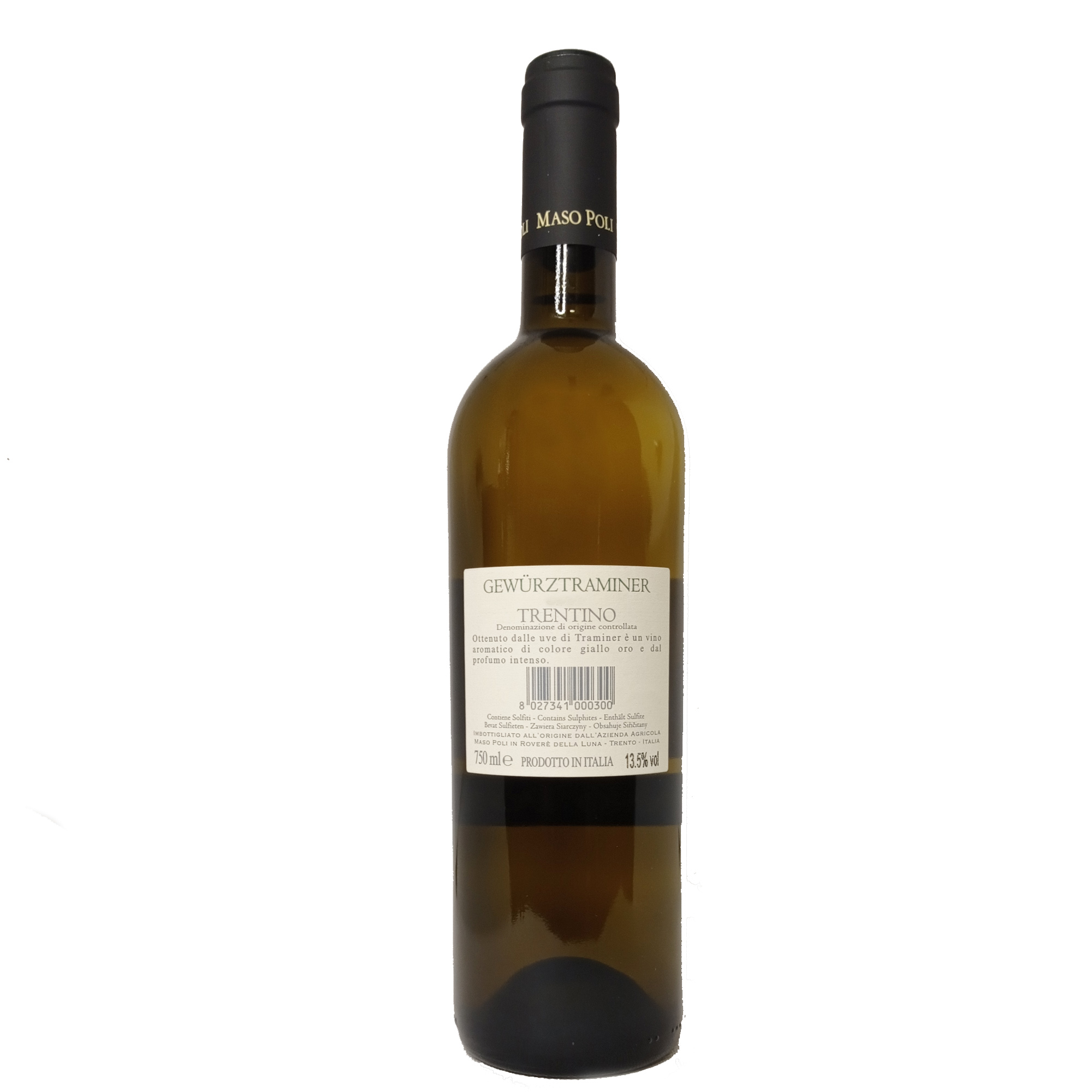 Maso Poli Gewurztraminer Trentino Doc 2023 | Enoteca San Lorenzo Riccione