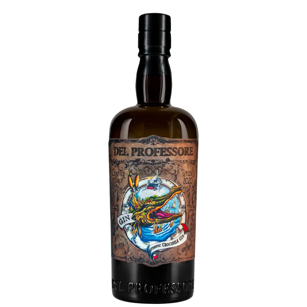 Gin Old Tom Del Professore Crocodile - Distilleria Quaglia 70cl