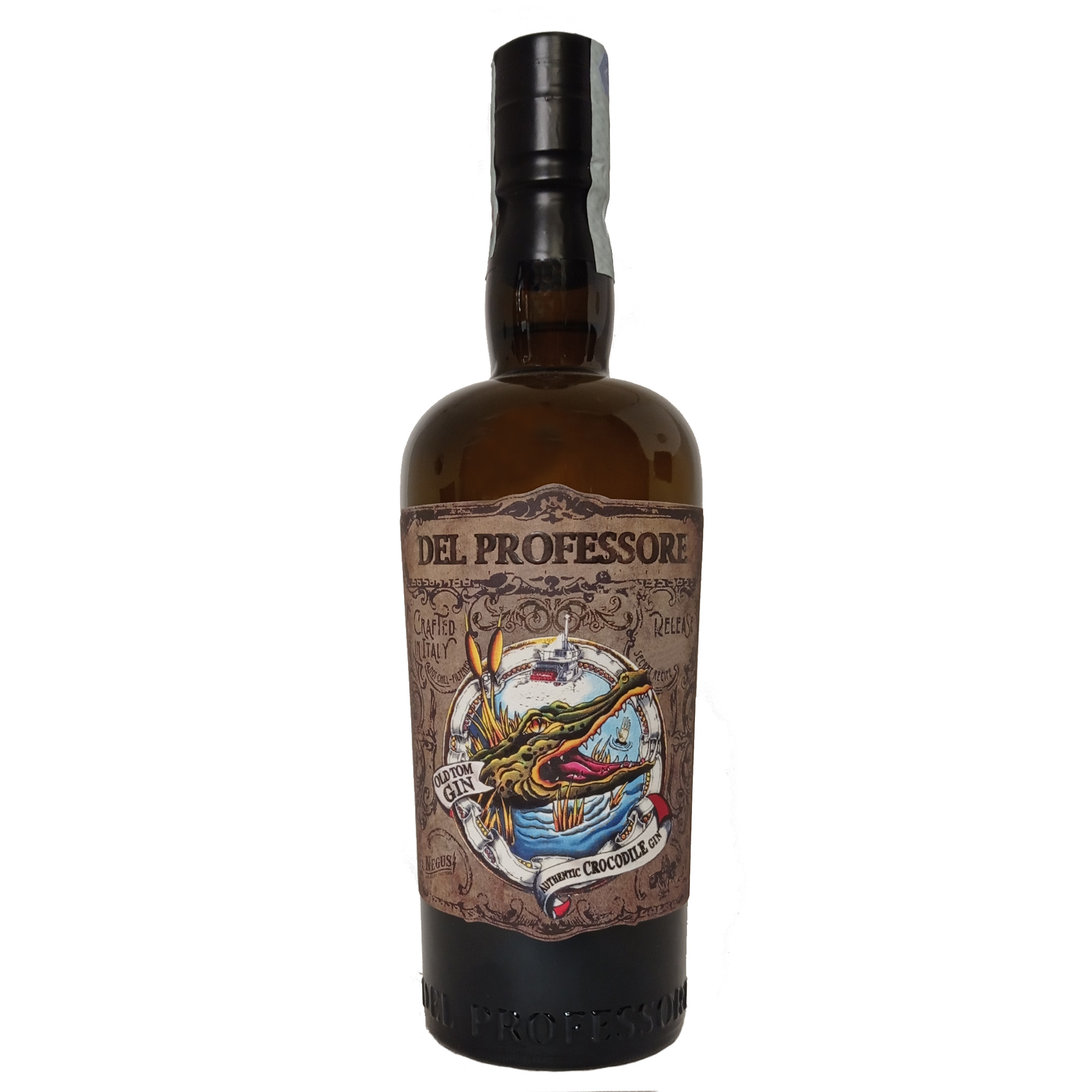 Gin Del Professore Crocodile Old Tom - Distilleria Quaglia 70cl ...
