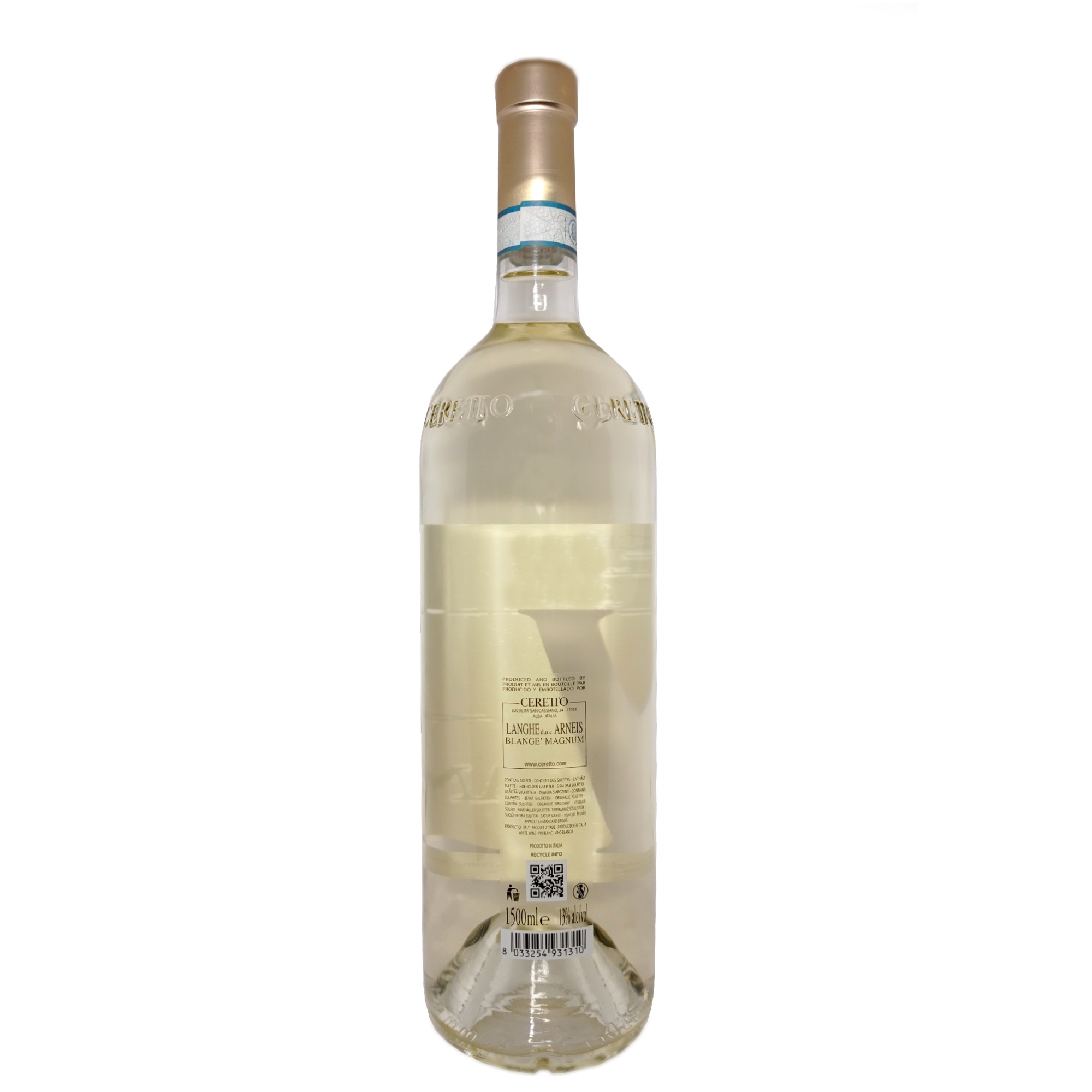 Blangé Langhe Doc Arneis 2021 Magnum - Ceretto 150cl