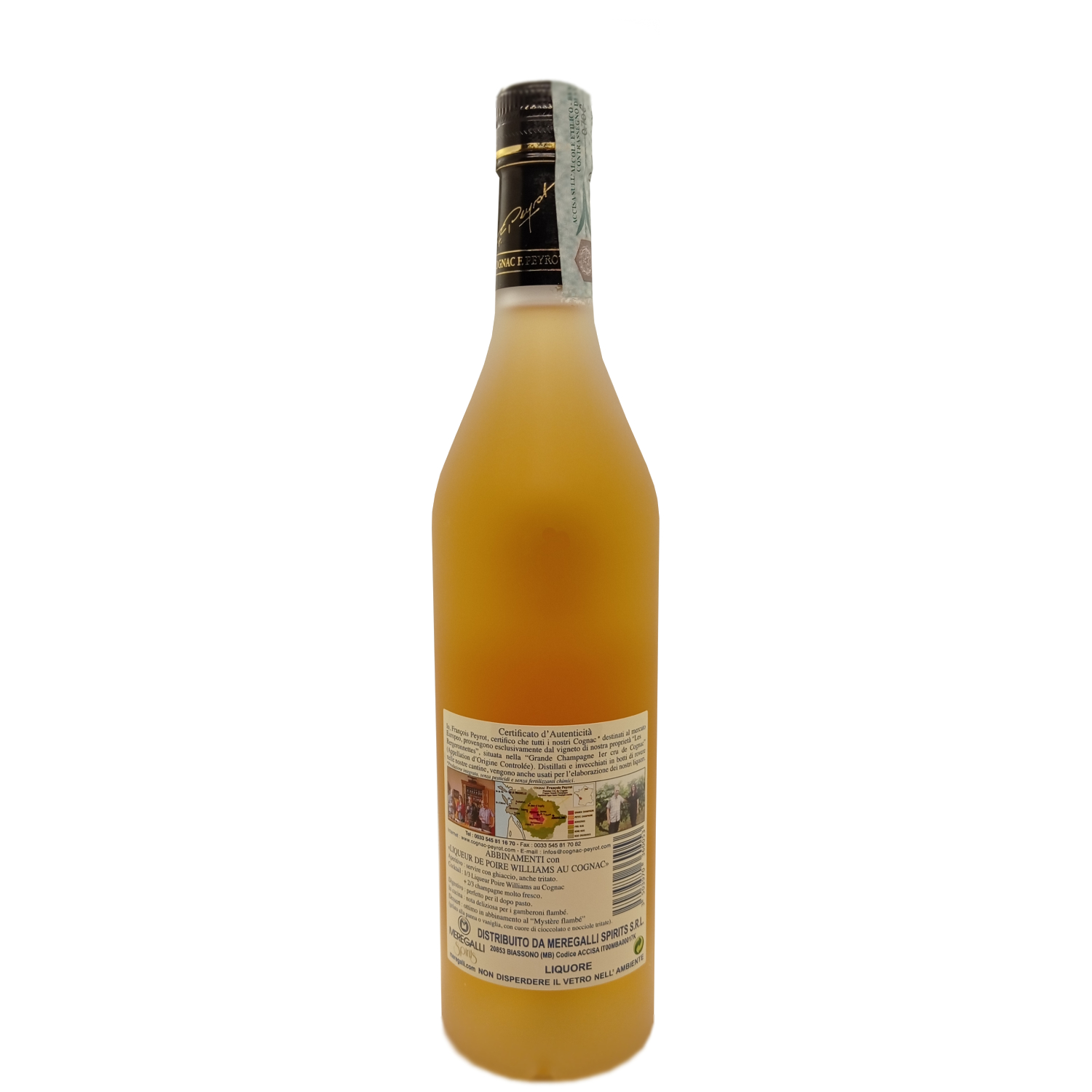 Liqueur Poire Williams & Cognac di Grande Champagne - François Peyrot ...