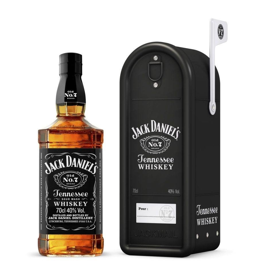 Jack Daniel's Tennessee Whiskey Letter Box Design (Gift Box) | Enoteca ...