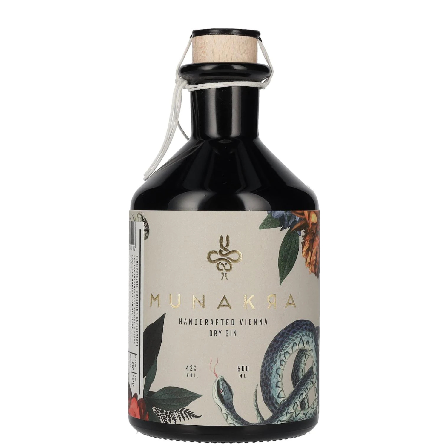 Gin Handcrafted Vienna Dry - Munakra 50cl