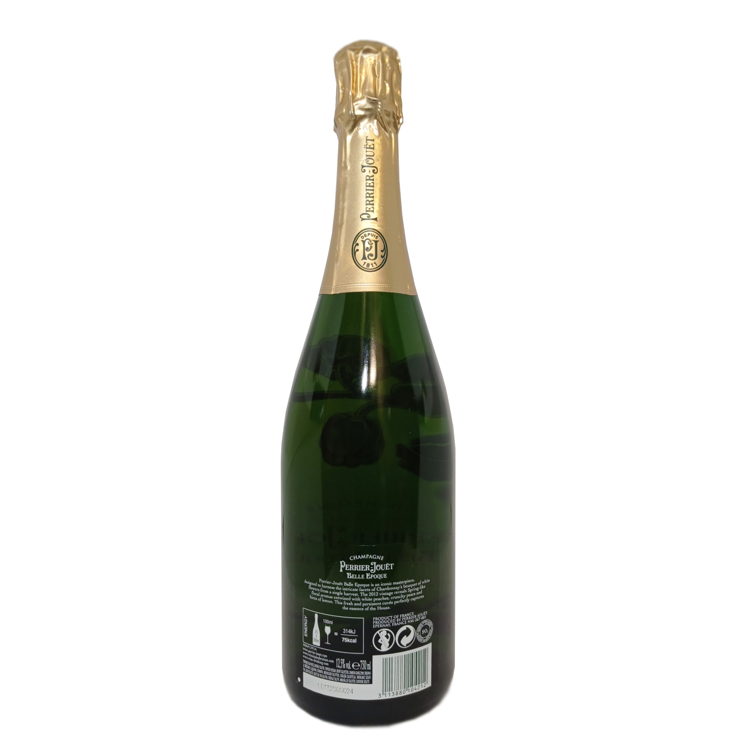 Perrier Jouet Champagne Brut Belle Epoque 2012 + 2 Set Bicchieri (Gift ...