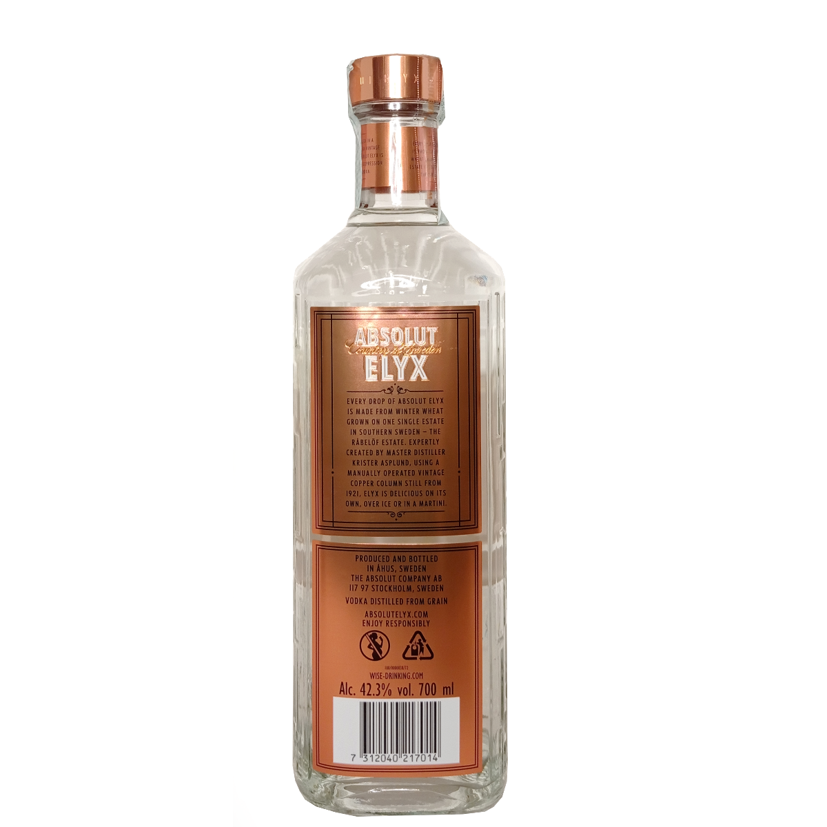 Vodka Elyx - Absolut 70cl | Enoteca San Lorenzo Riccione