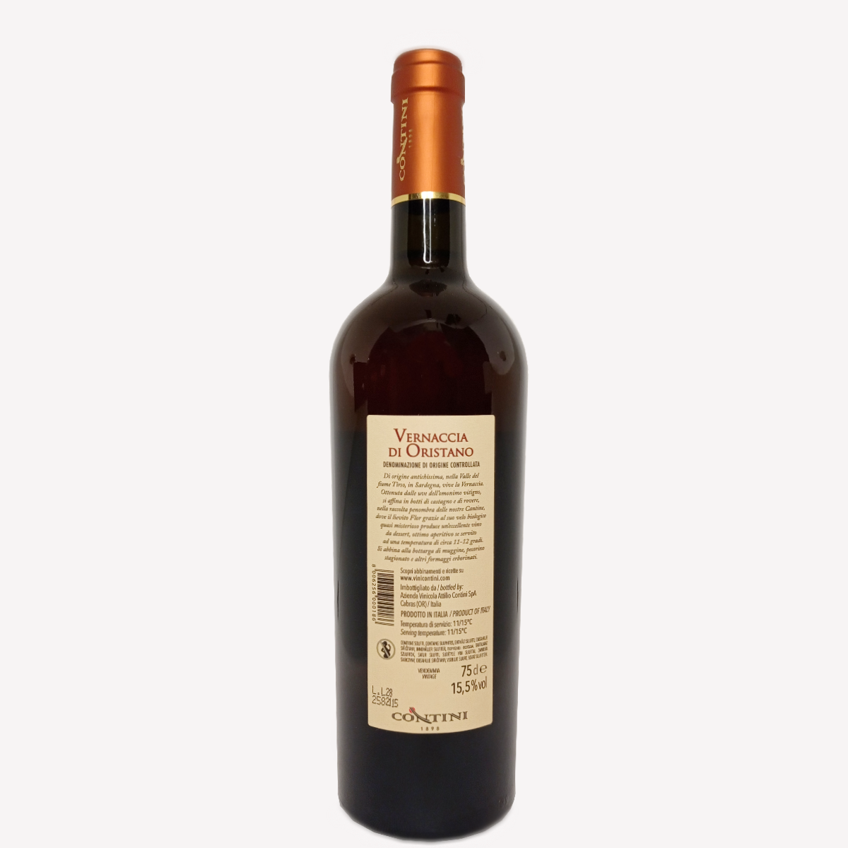 Contini Vernaccia di Oristano Doc 2020 | Enoteca San Lorenzo Riccione