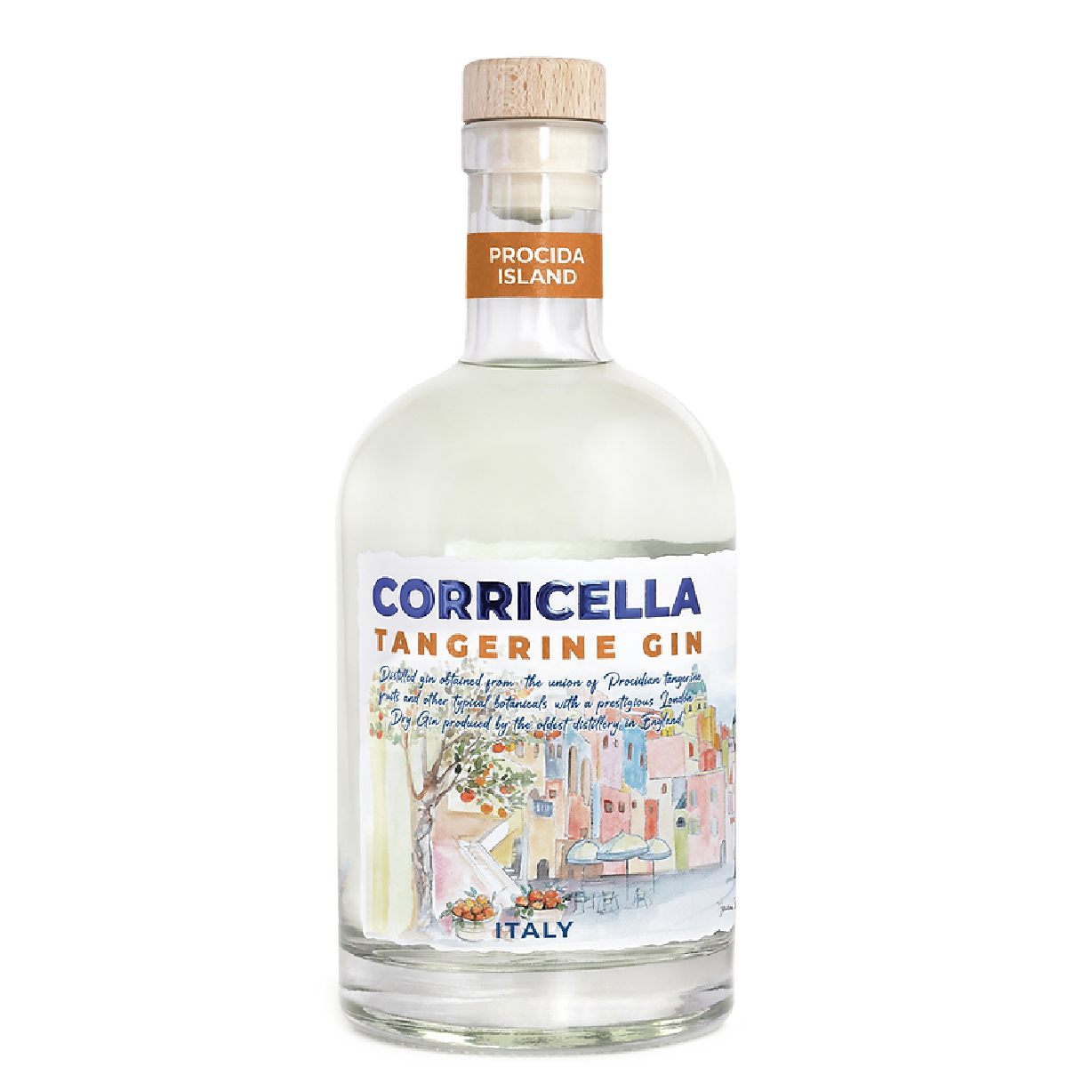 Corricella Tangerine Gin 70cl | Enoteca San Lorenzo Riccione