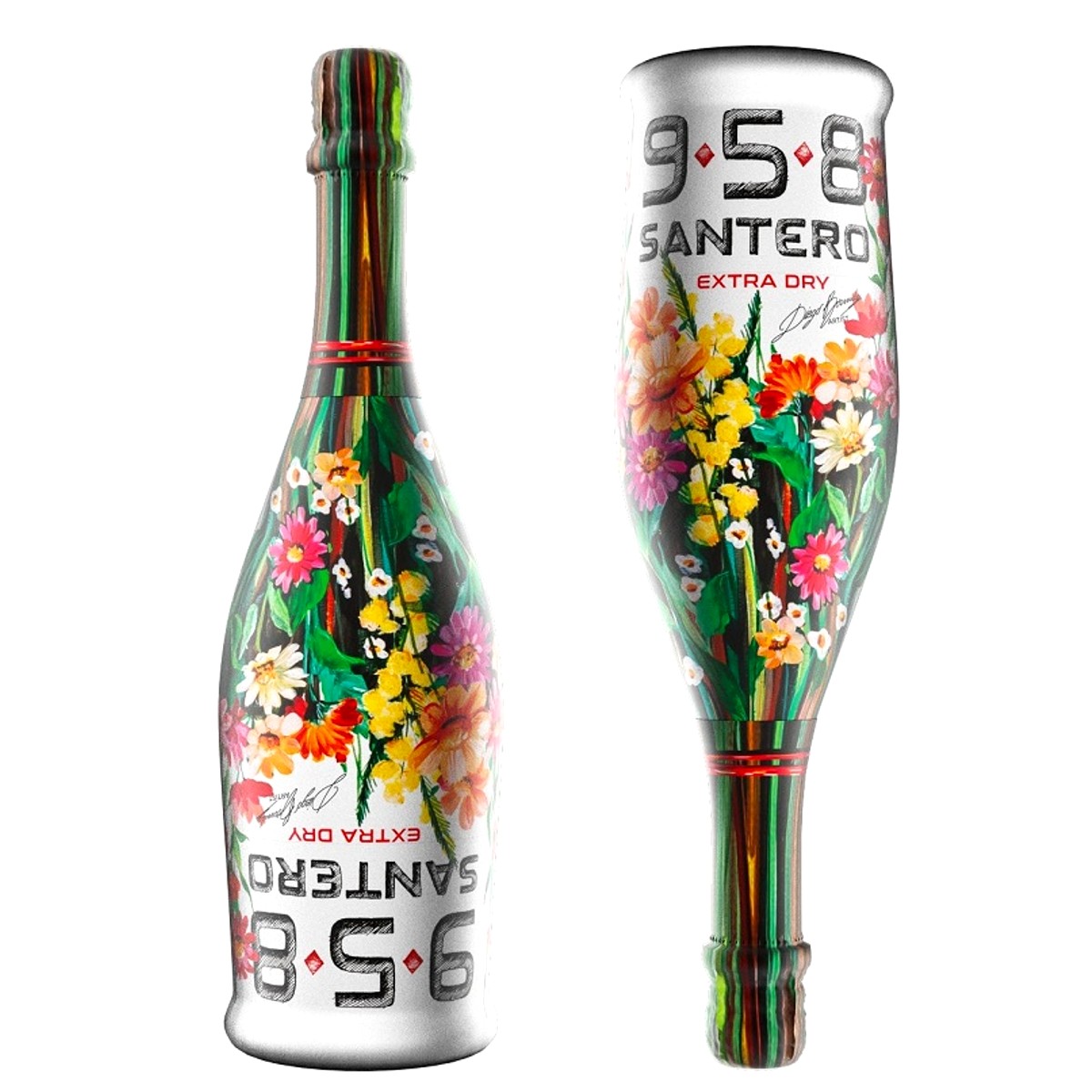Spumante Extra Dry Flowers Diego Bormida - Santero 958
