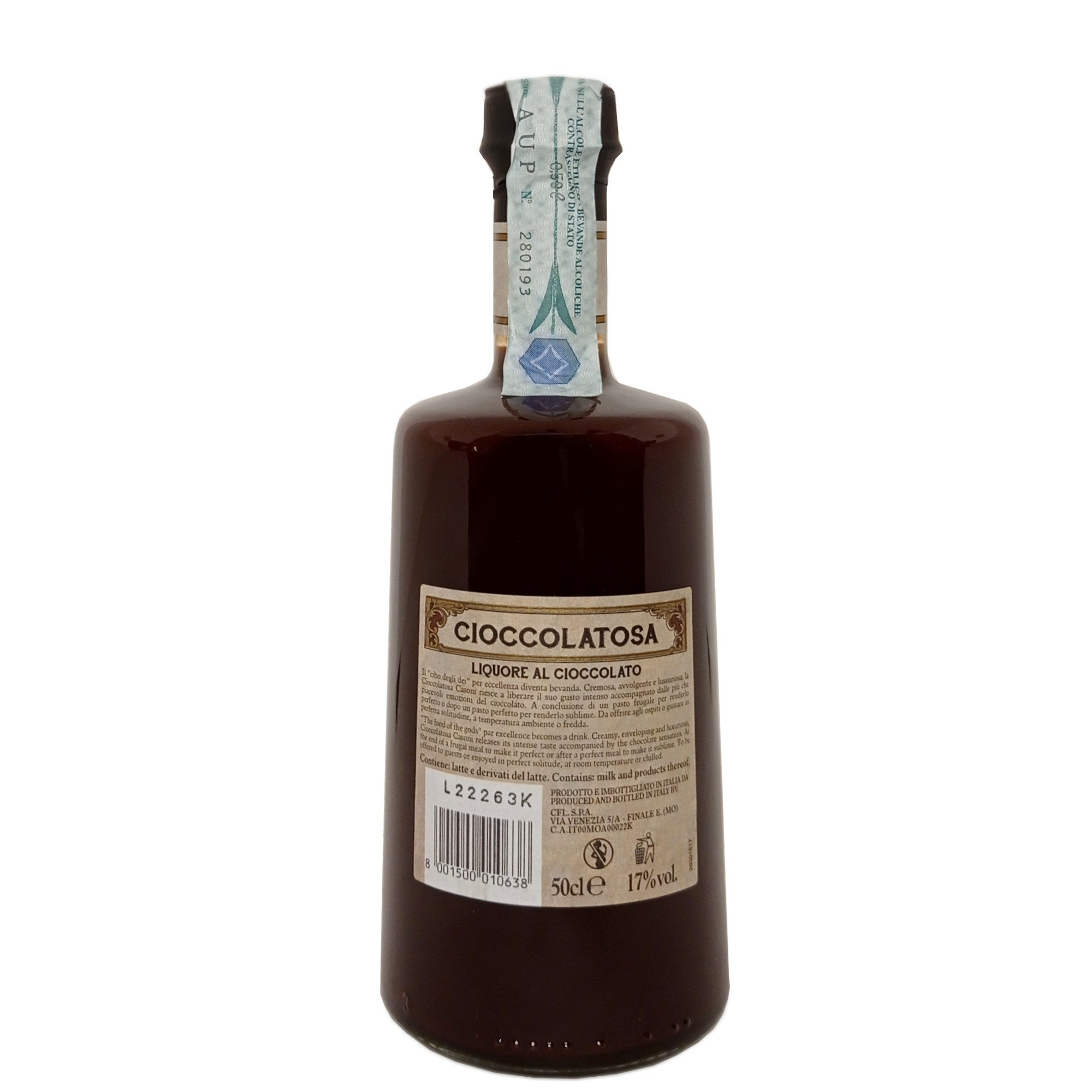 Liquore Cioccolatosa - Casoni 50cl | Enoteca San Lorenzo Riccione