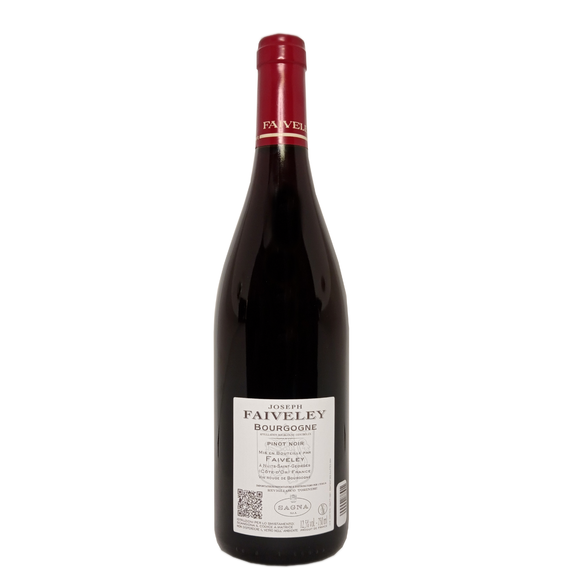 Bourgogne Pinot Noir Aoc 2021 - Domaine Faiveley - Enoteca San Lorenzo ...