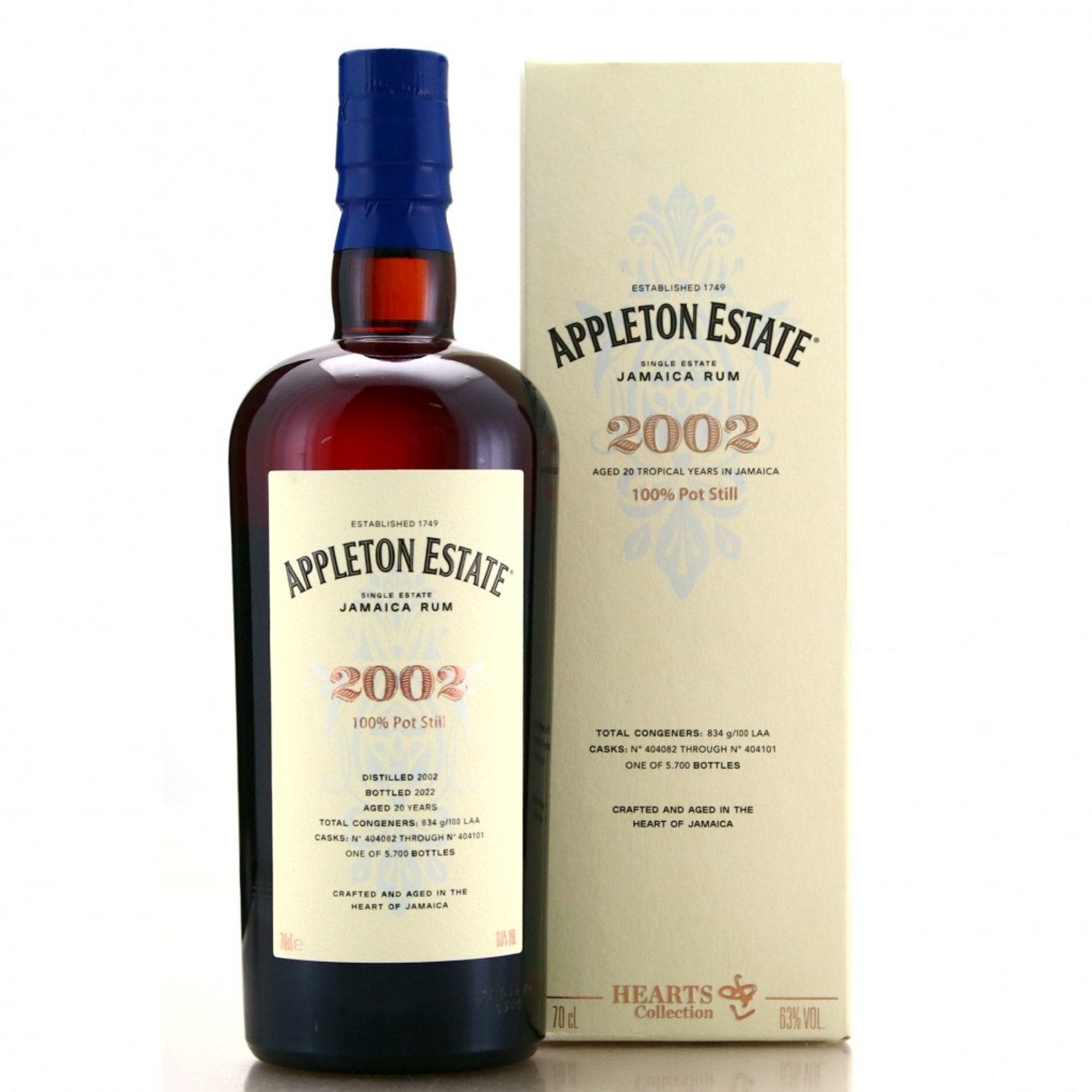 Appleton Estate Rhum Heart Collection 2002 70cl (Astucciato) | Enoteca ...