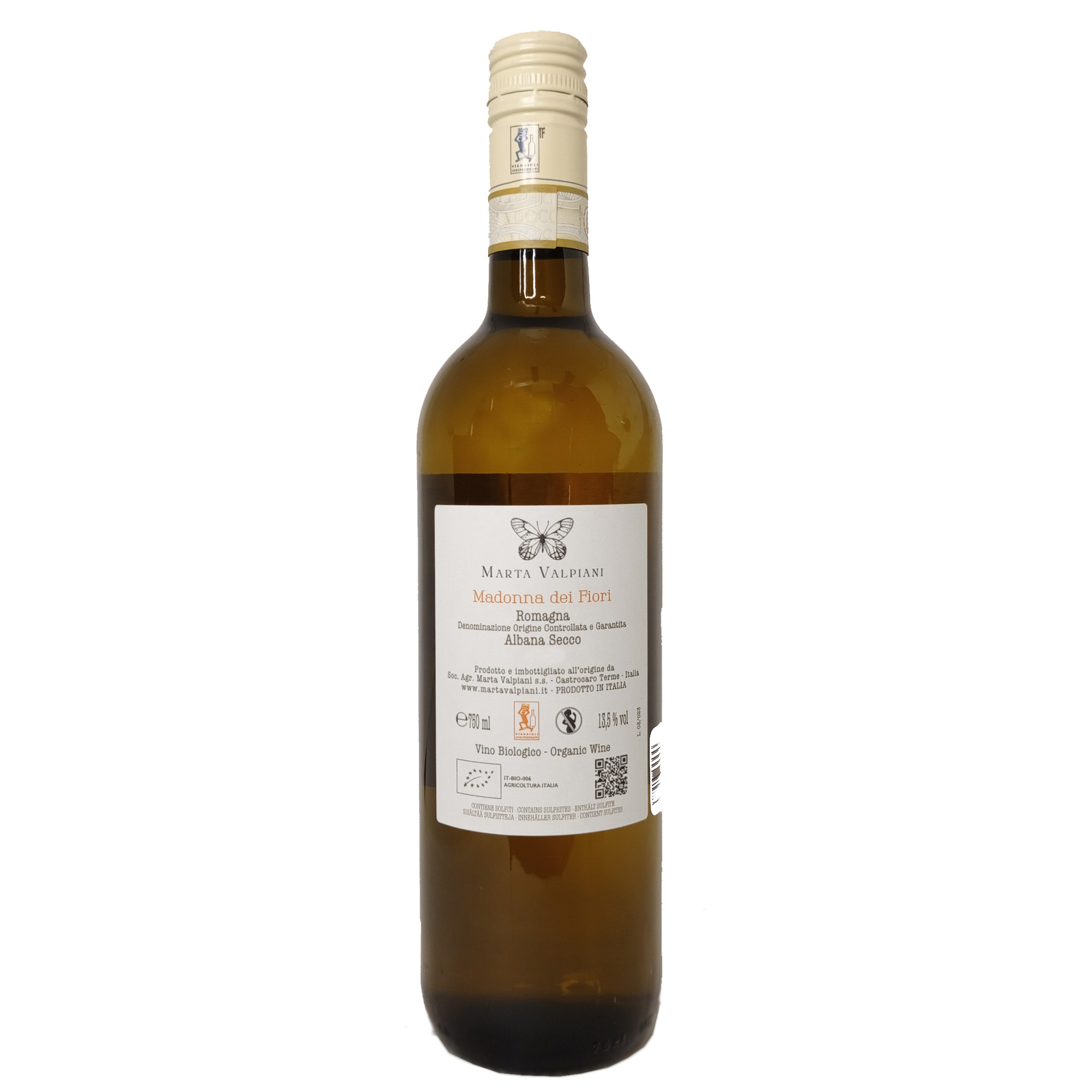 Albana Docg Madonna Dei Fiori 2022 - Marta Valpiani - Enoteca San ...