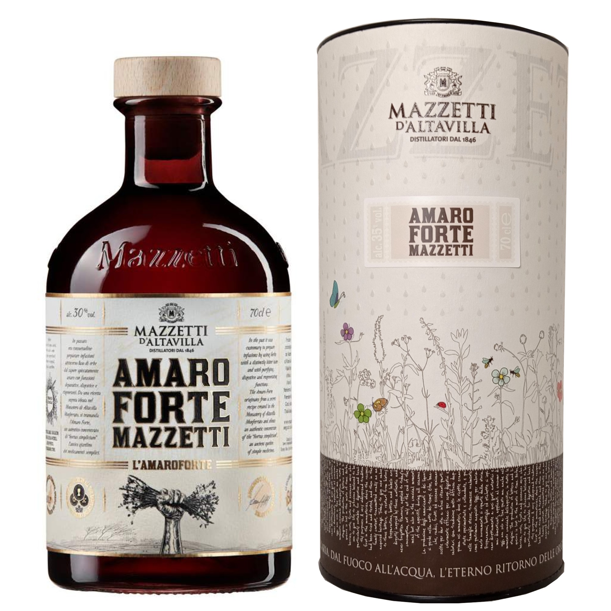 Amaro Forte Mazzetti d'Altavilla 70cl (Astucciato) | Enoteca San ...