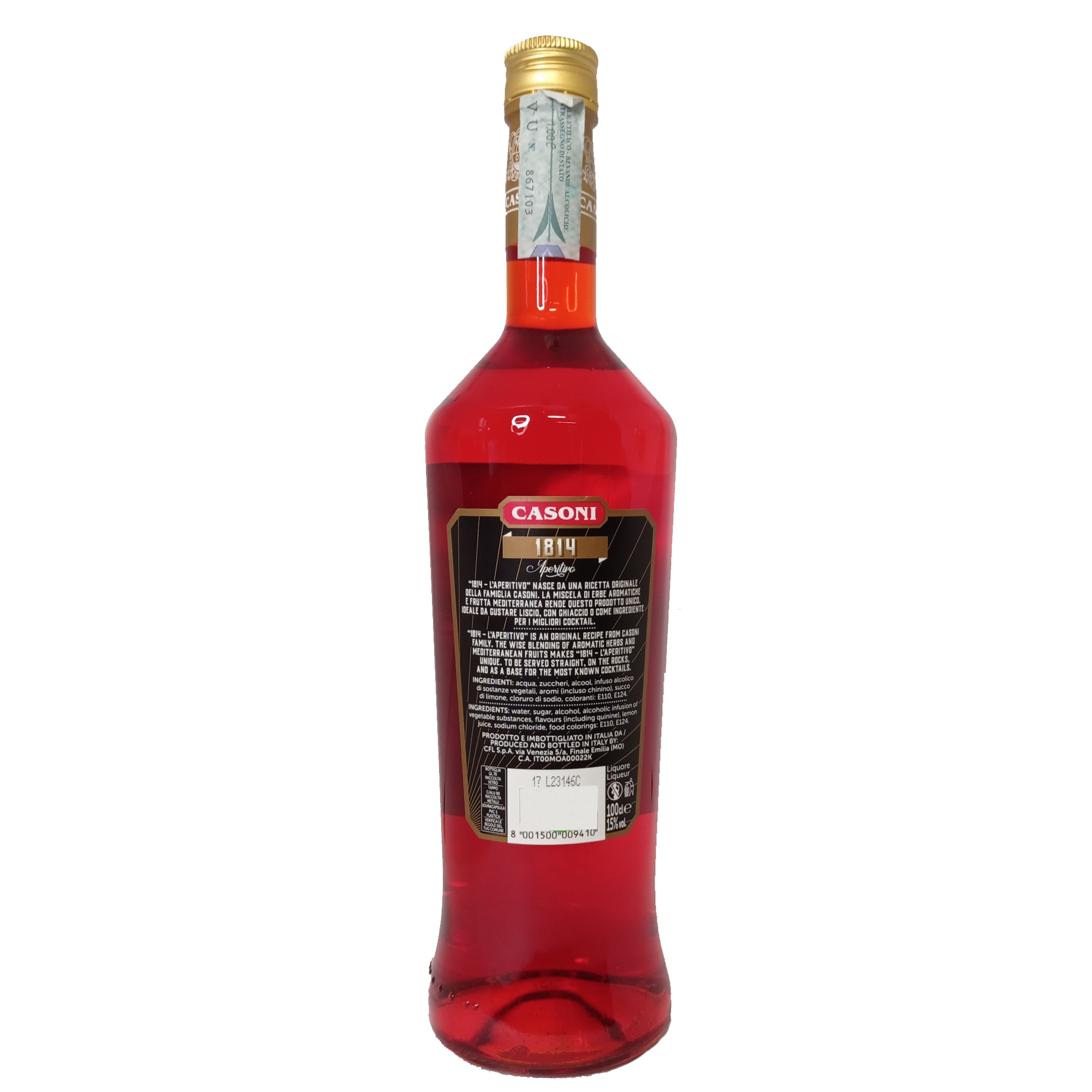 Casoni Aperitivo 1814 100cl | Enoteca San Lorenzo Riccione