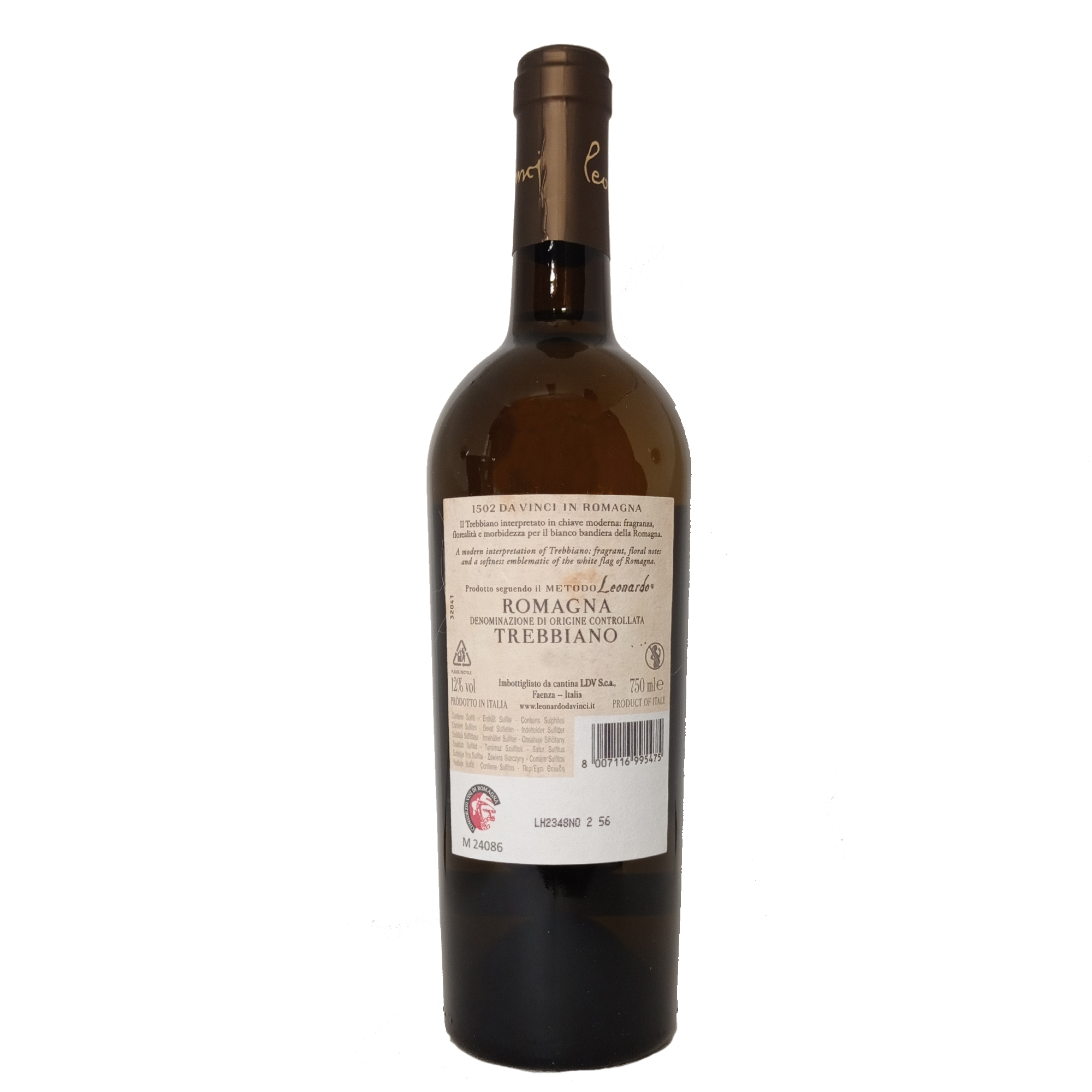 Duomo Di Faenza Trebbiano Romagna Doc 2022 - Leonardo Da Vinci ...